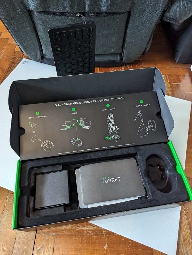 Razer Turret RARE (ALMOST NEW!), Computers & Tech, Parts & Accessories ...