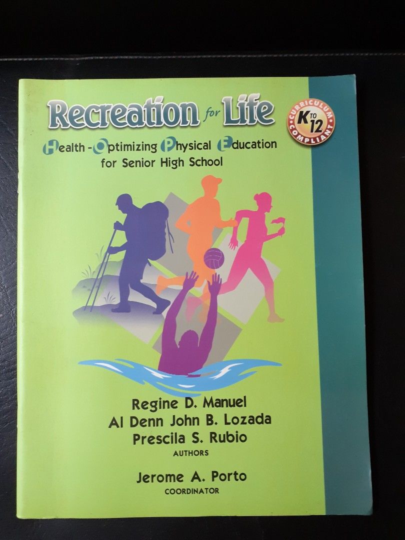 Recreation for Life (HOPE for Senior High School), Hobbies & Toys ...