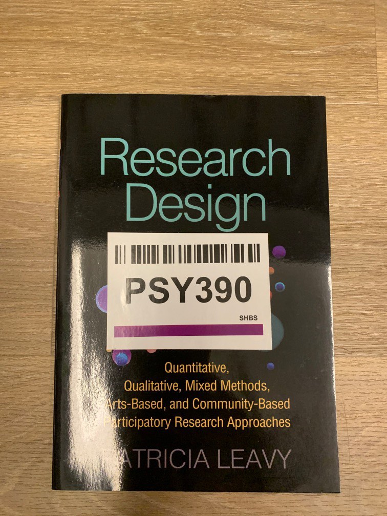 Research Design: Quantitative, Qualitative, Mixed Methods, Arts-Based ...