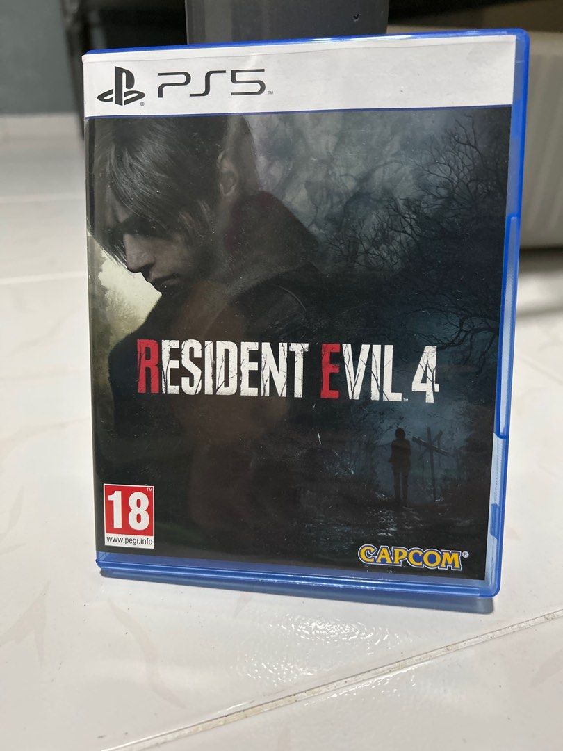 Resident Evil 4 Remake Disc, Video Gaming, Video Games, PlayStation on ...
