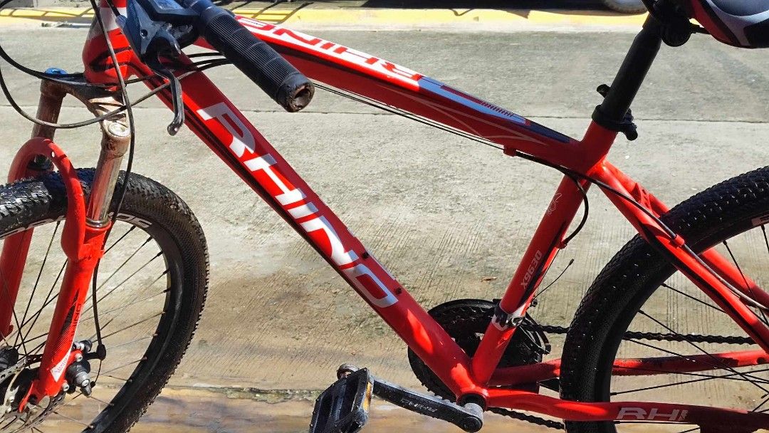 Rhino Mountain Bike, Sports Equipment, Bicycles & Parts, Bicycles on Carousell