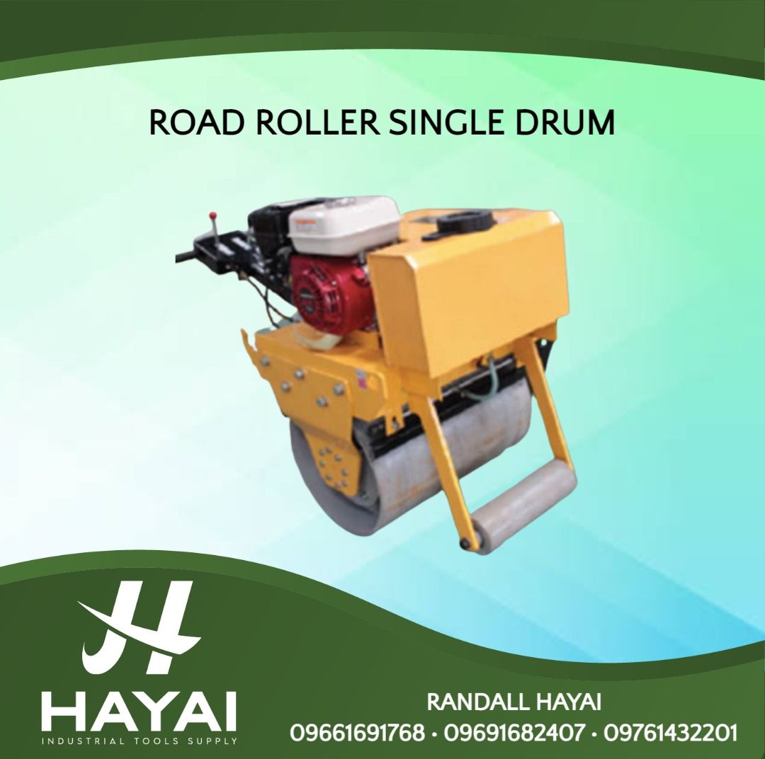 Road Roller Single Drum, Commercial & Industrial, Industrial Equipment ...