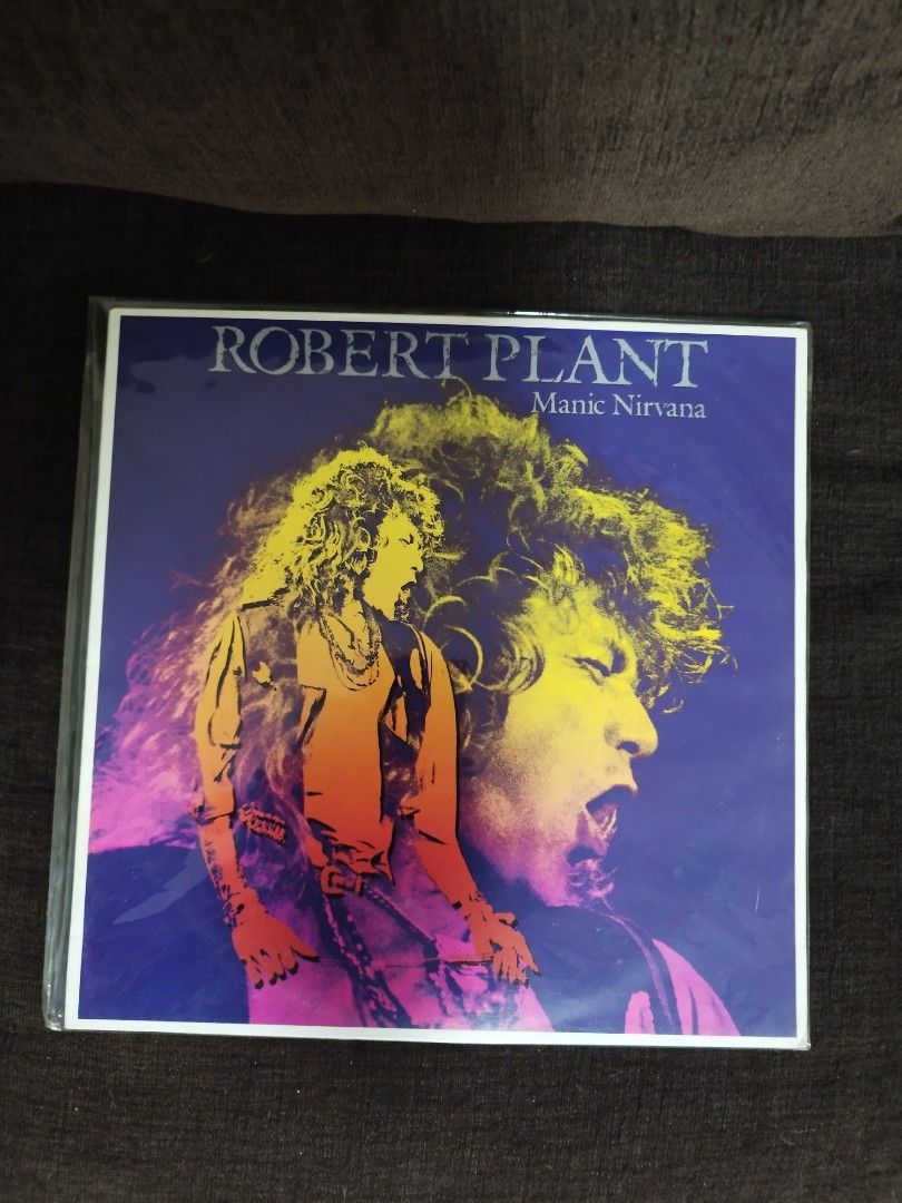 Robert Plant - Manic Nirvana Lp record, Hobbies & Toys, Music & Media ...