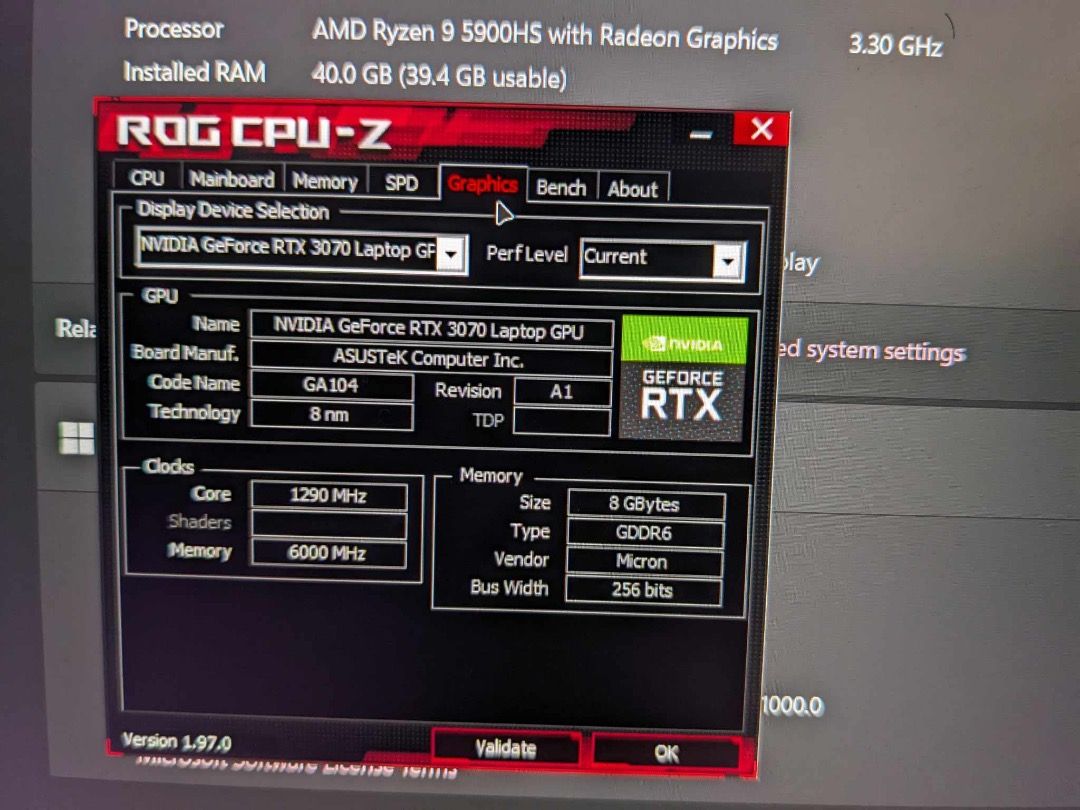 ROG ZEPHYRUS G15 G503 RTX 3070, Computers & Tech, Laptops & Notebooks on Carousell