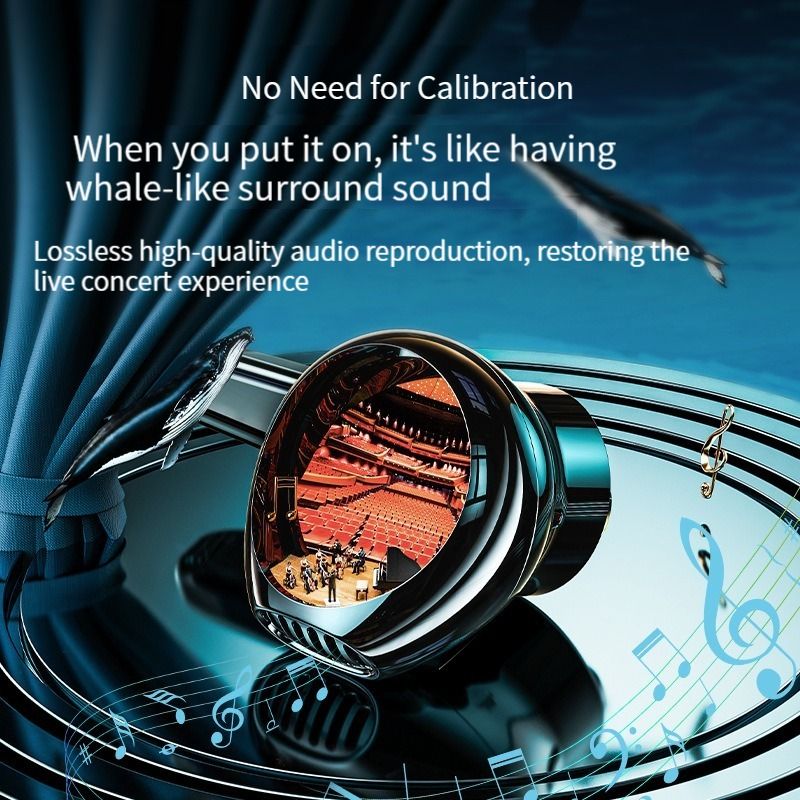 Rtako Whale Cavity Sound Quality Earphones with Microphone, compatible ...