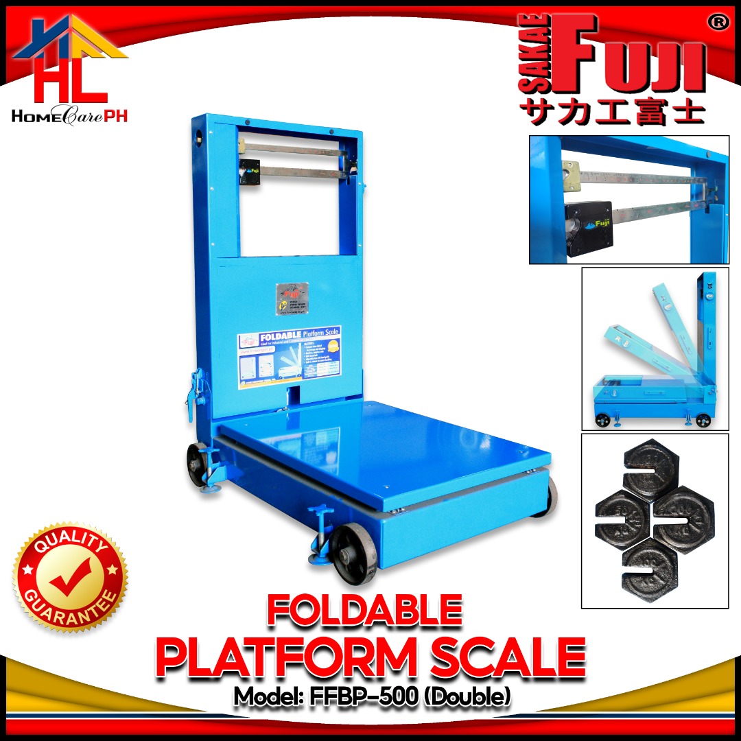 Sakae Fuji Platform Scale 500kgs Double Beam (FFBP-500), Commercial ...