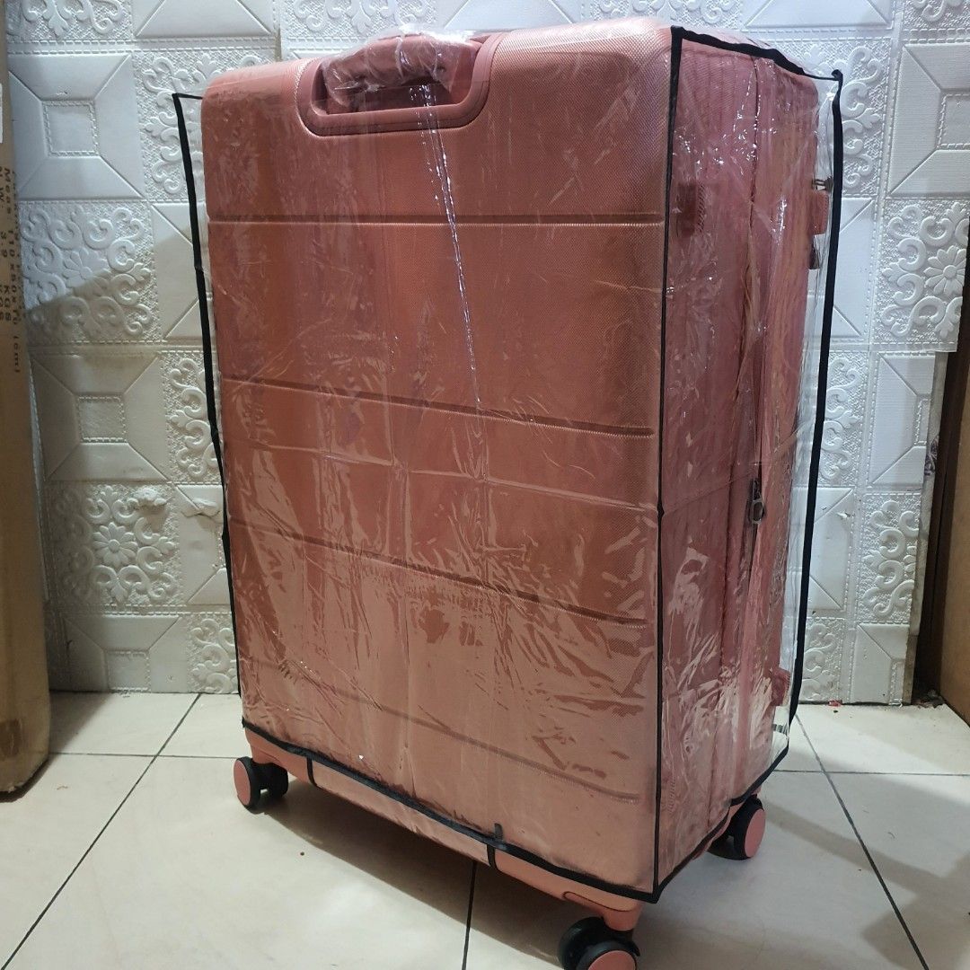Sarung Koper Luggage Cover Size Ukuran 30 inch inci Plastik Tebal Mika ...