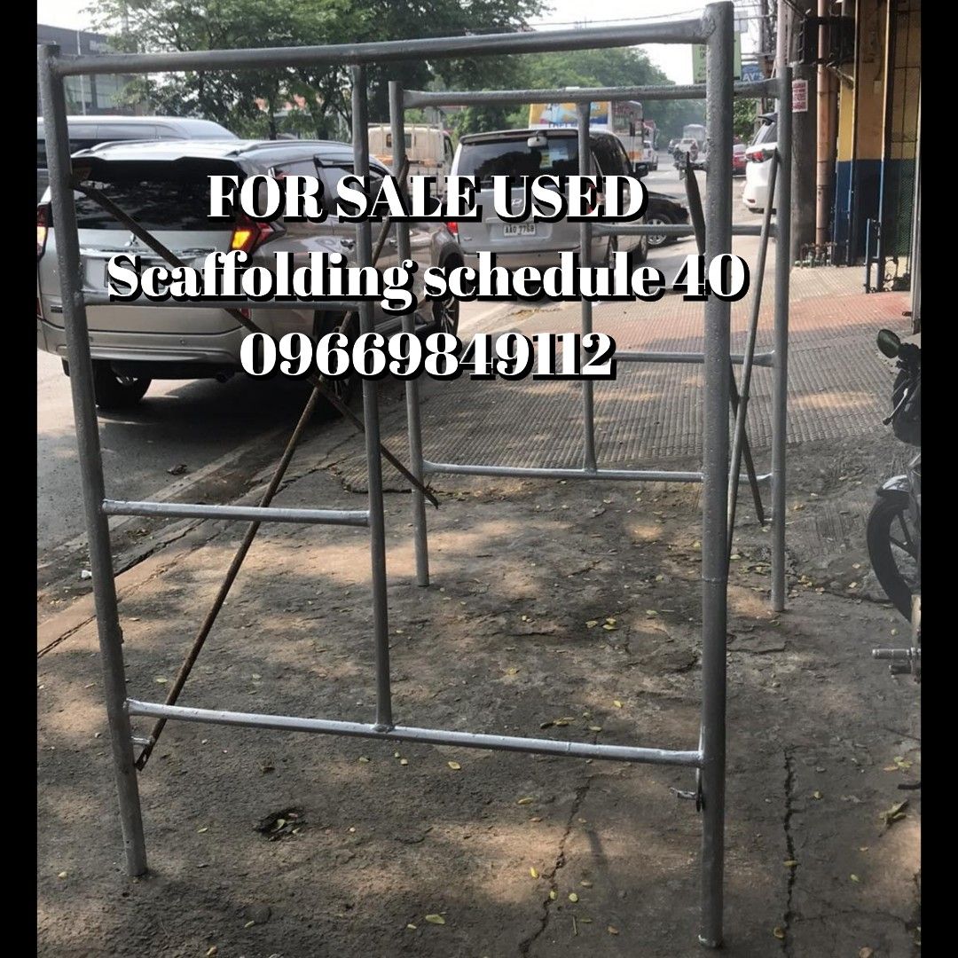 Scaffolding schedule 40 Secondhand on Carousell
