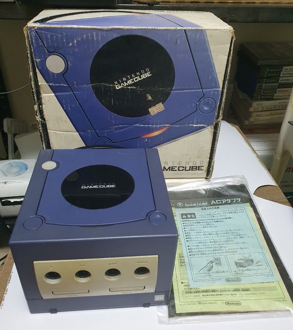 Selling Nintendo Japanese Gamecube With box and manual, Video Gaming ...