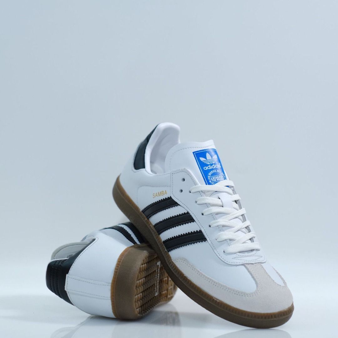Sepatu Adidas Samba Og White Gum Perfeck Kick on Carousell