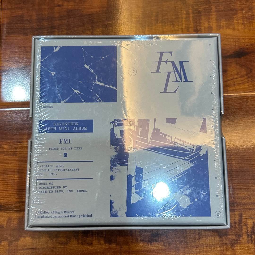 Seventeen SVT SIGNED FML Album Ver C Sealed On Hand, Hobbies & Toys ...