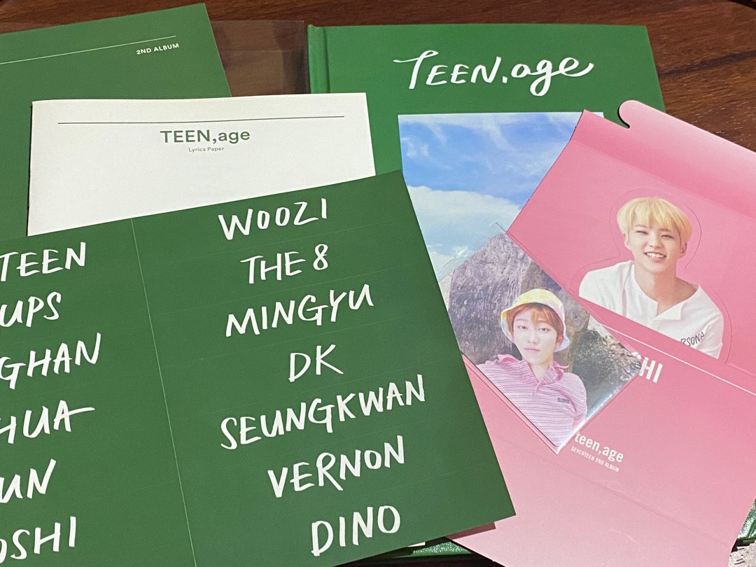Seventeen SVT Teenage Teen;age Green Version Album Batangas, Hobbies ...