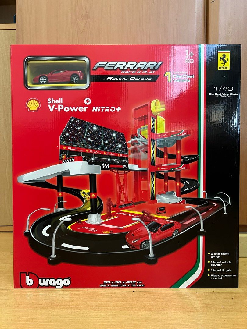 Shell V-Power x Ferrari car models & playset, Hobbies & Toys, Toys ...