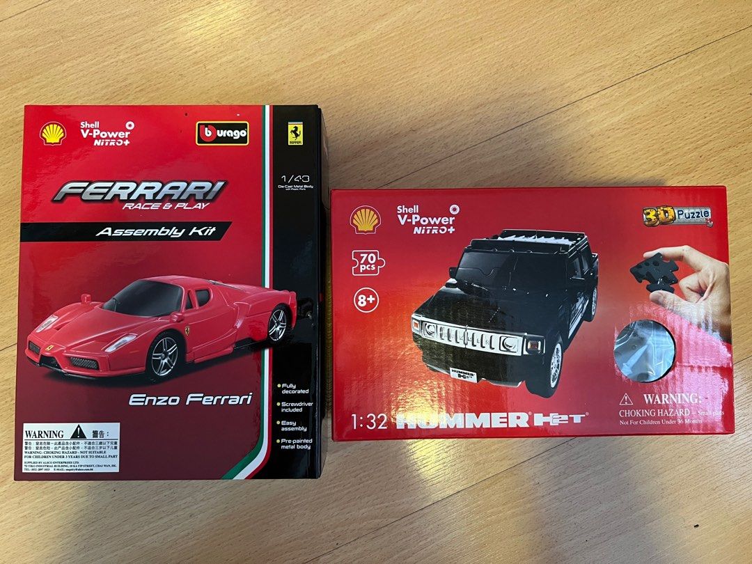 Shell V-Power x Ferrari car models & playset, Hobbies & Toys, Toys ...