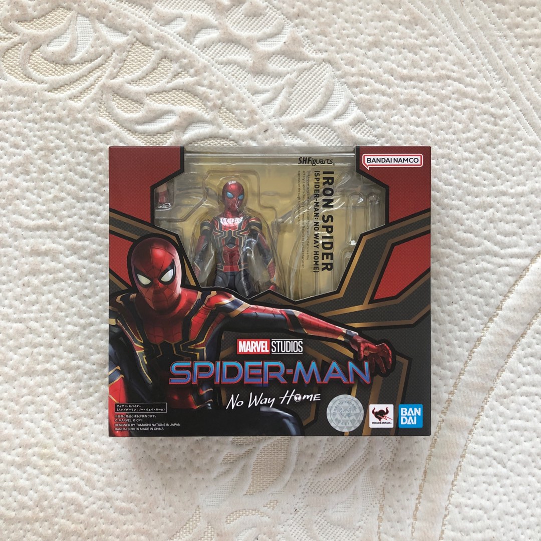 SHF Spider-Man NWH Iron Spider on Carousell