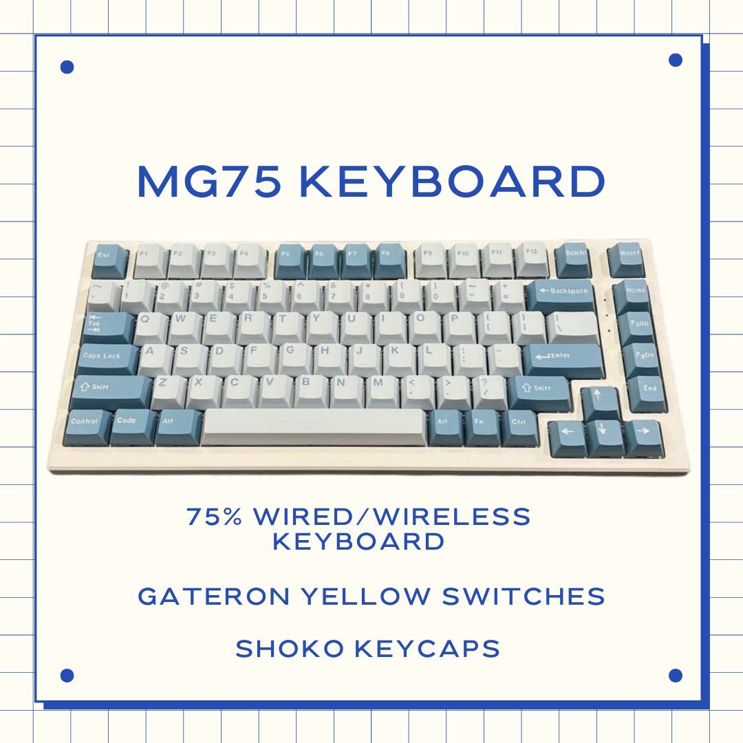 Shoko MG75 Keyboard, Computers & Tech, Parts & Accessories, Computer ...