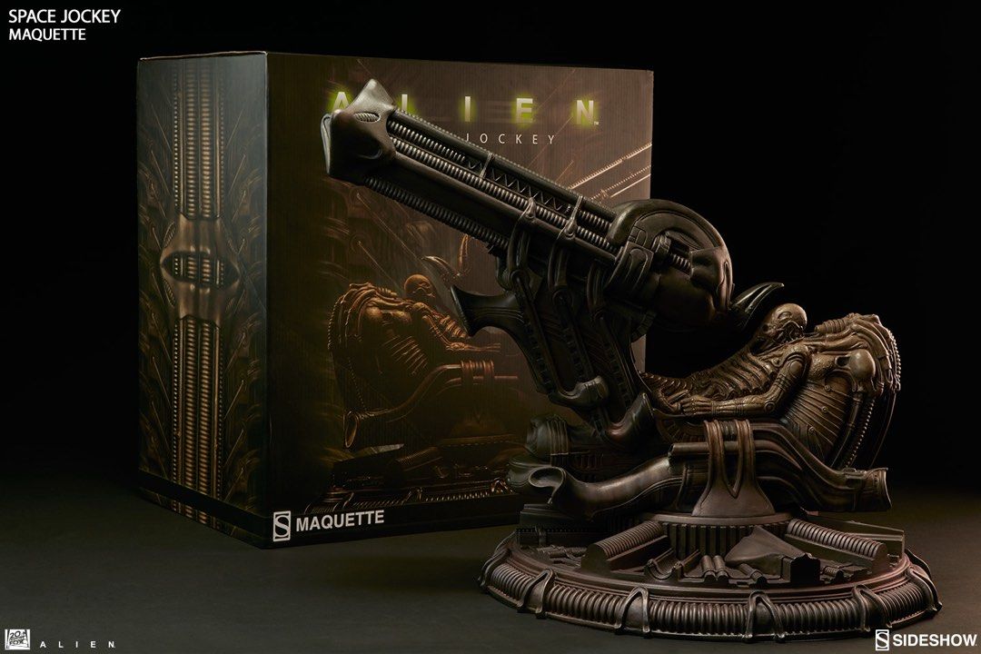 Sideshow Collectibles Alien Space Jockey Maquette Statue, Hobbies ...