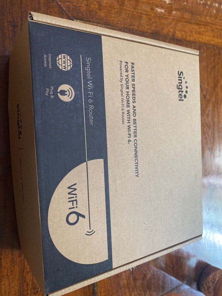 Singtel Wi-Fi 6 Mesh Router, Computers & Tech, Parts & Accessories ...
