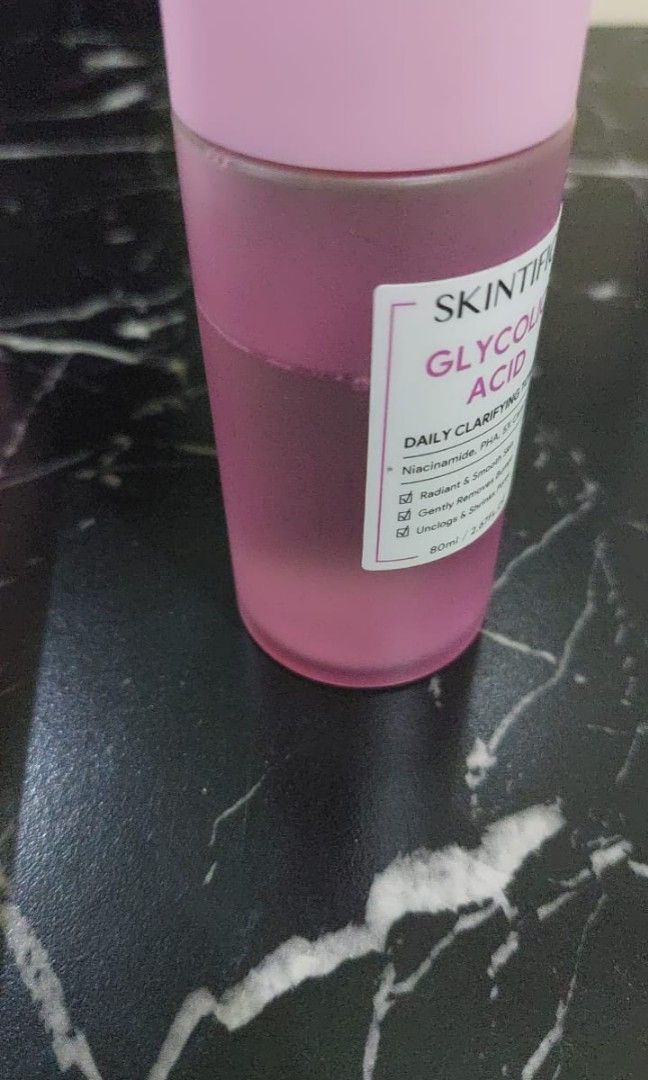 skintific glycolid acid daily clarifying toner, Kesehatan & Kecantikan ...