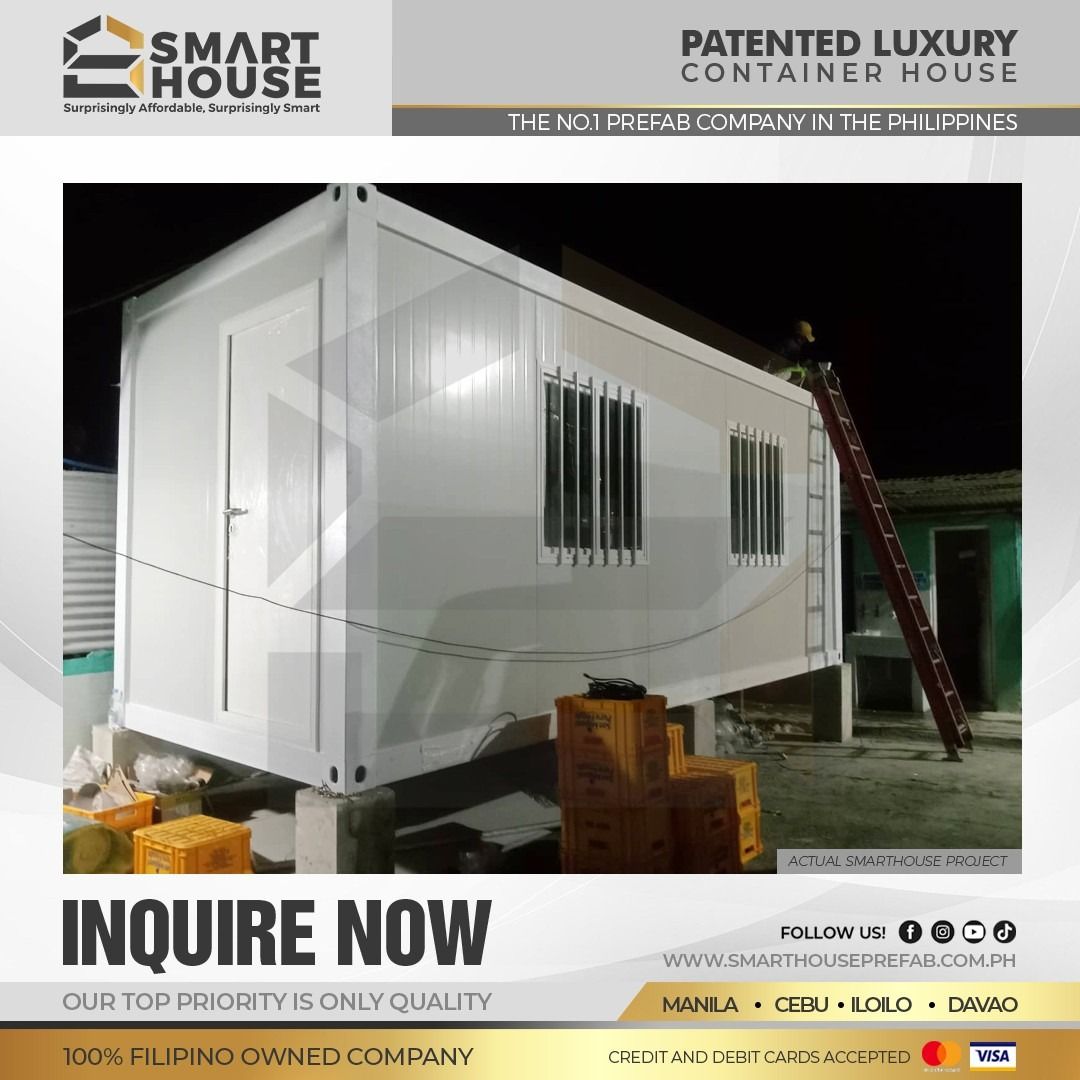 SMARTHOUSE PREFAB CONTAINER VAN HOUSE, Commercial & Industrial ...