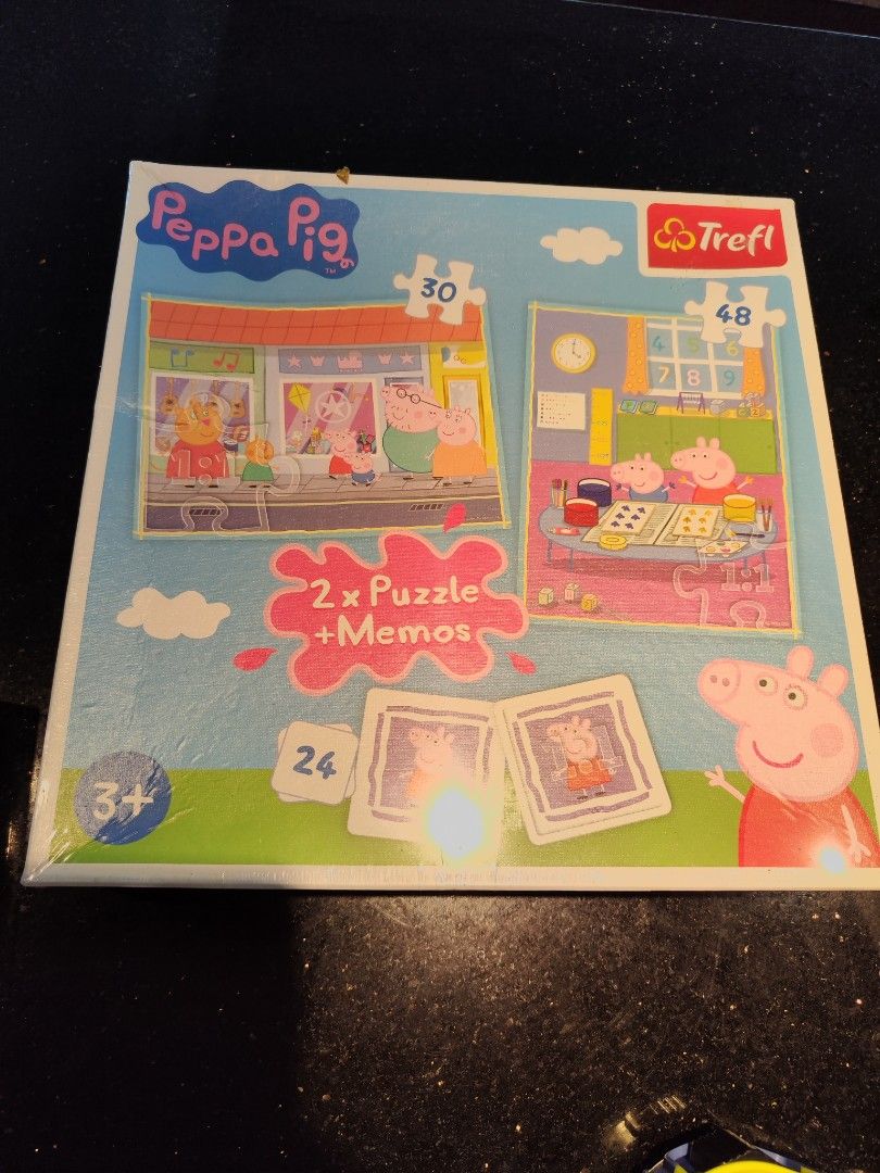 Snake ladder Peppa pig puzzle role play toys supermarket kitchen ...