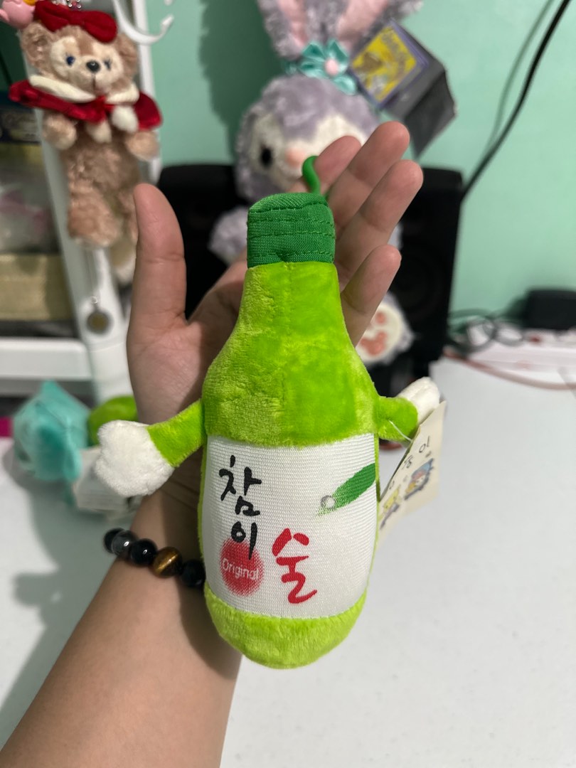 Soju Cute Plush Charm, Hobbies & Toys, Toys & Games on Carousell