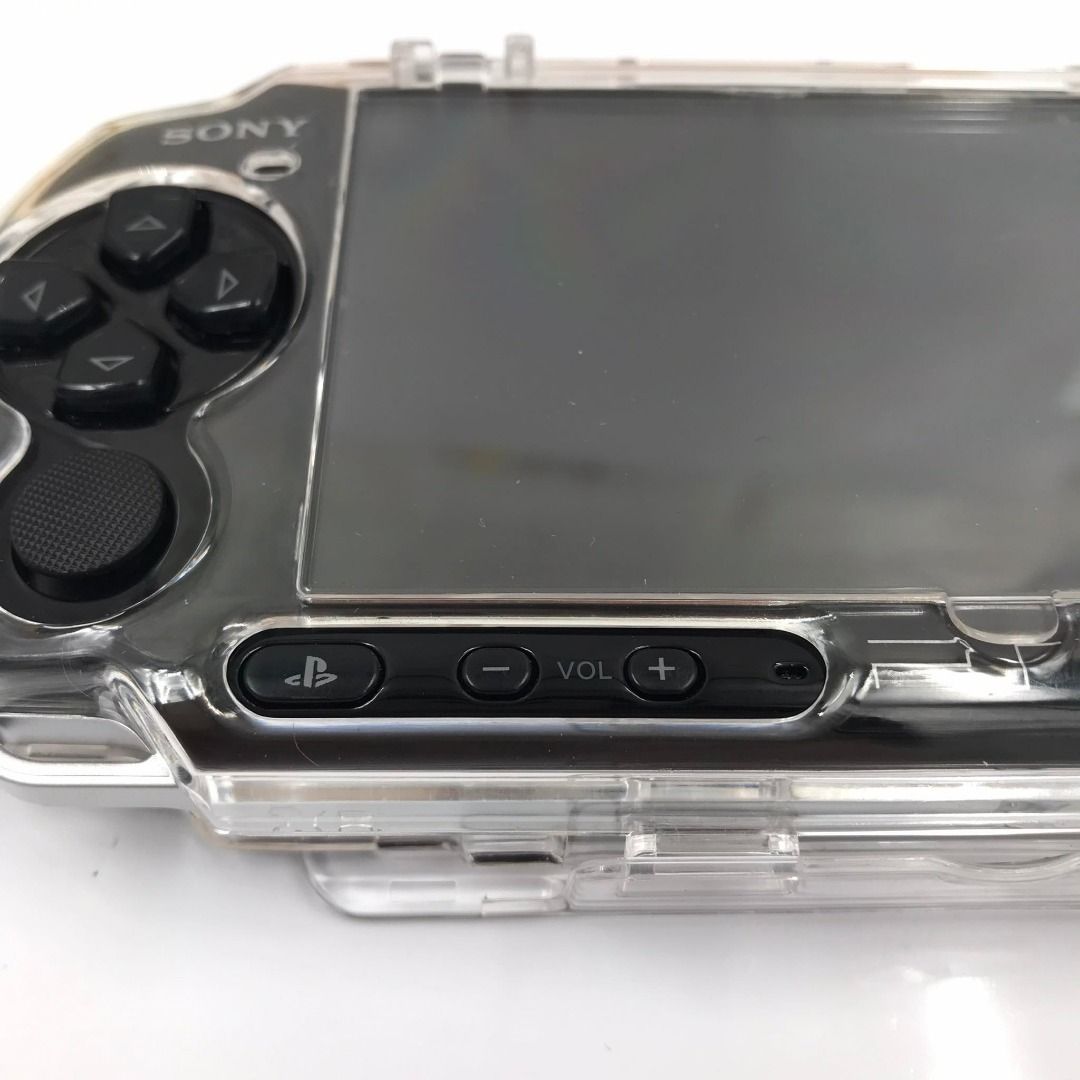 SONY PSP SLIM (3000 MODEL) WITH UMD GAMES-RATCHET CLANK,WITH CRYSTAL ...