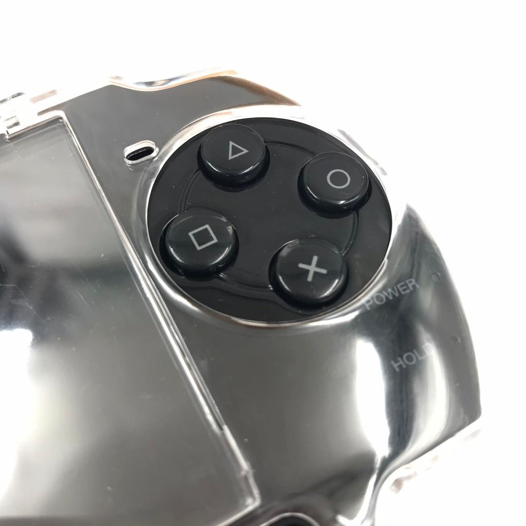 SONY PSP SLIM (3000 MODEL) WITH UMD GAMES-RATCHET CLANK,WITH CRYSTAL ...