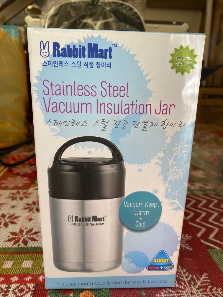 Stainless Steel Vacuum Insulation Jar RabbitMart, TV & Home Appliances ...