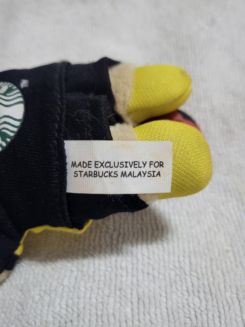 Starbucks 2018 Mini Bearista Collection - Malaysia Football Teddy Bear Plush Soft Toy, Hobbies ...