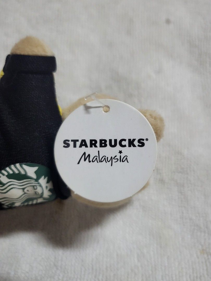 Starbucks 2018 Mini Bearista Collection - Malaysia Football Teddy Bear Plush Soft Toy, Hobbies ...