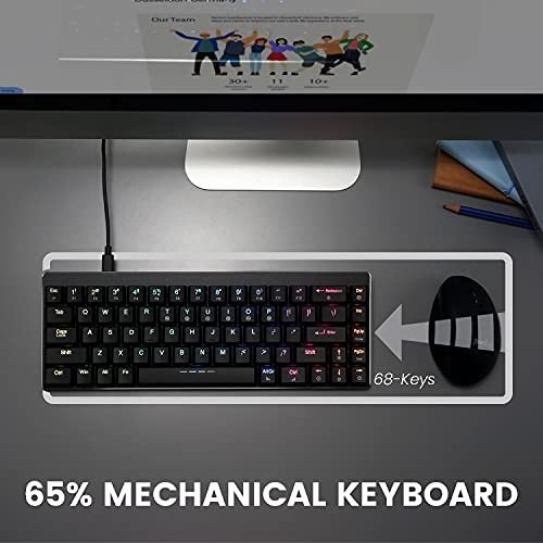 [Stockist.SG] Perixx PERIBOARD-428 Mini Mechanical Keyboard with Kailh ...