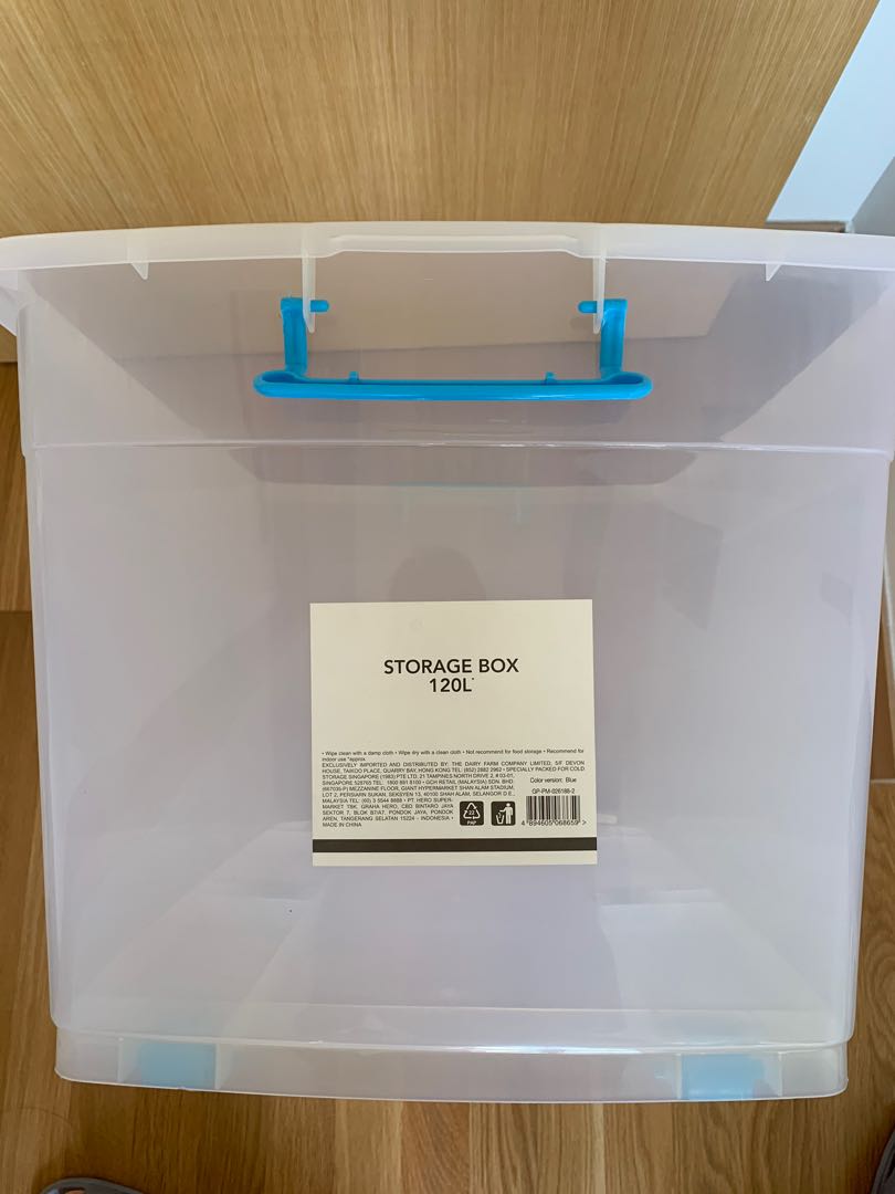 storage box 120L, Furniture & Home Living, Home Improvement ...