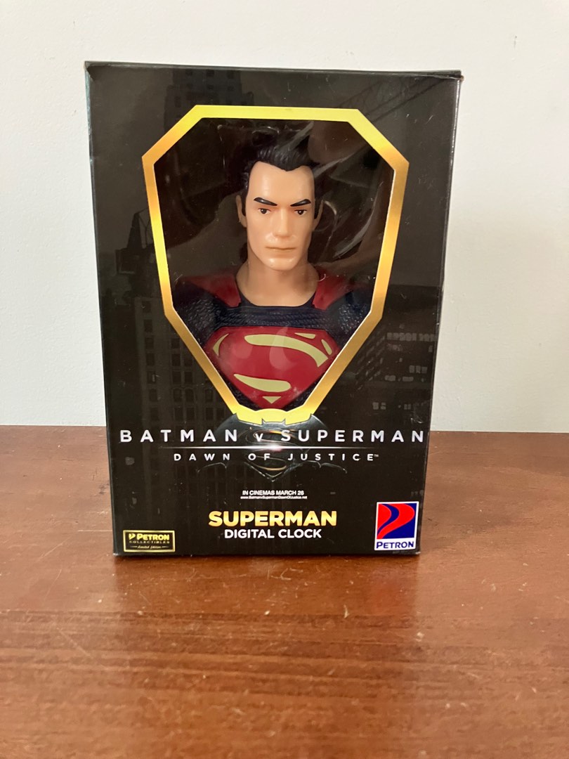 Superman digital clock, Hobbies & Toys, Toys & Games on Carousell