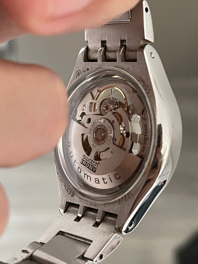 Swatch Automatic Skeleton watch, Men's Fashion, Watches & Accessories ...
