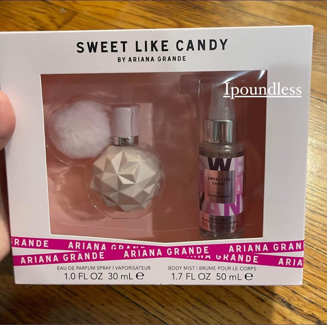 Sweet like candy by Ariana Grande Perfume and mist bundle on Carousell