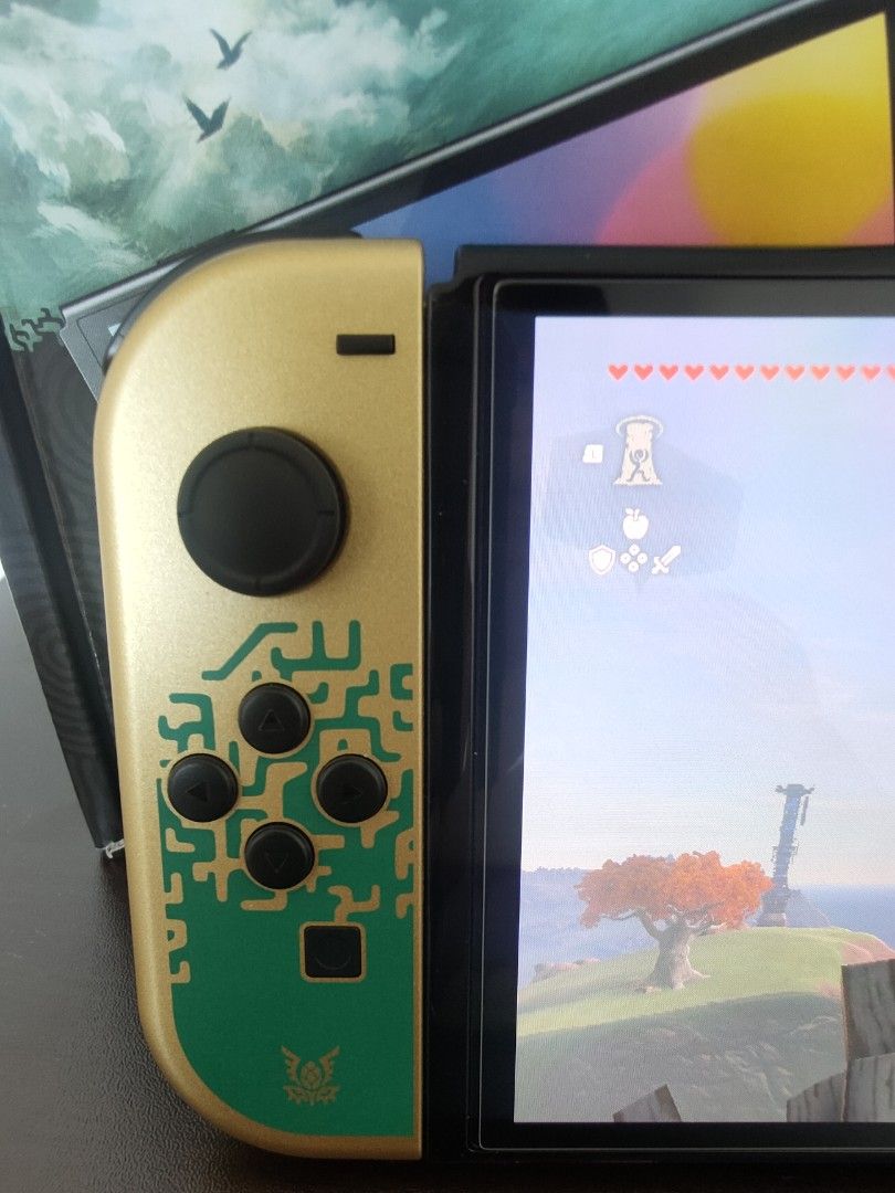 Nintendo Switch Oled Zelda Set model Zelda Kingdom Game, Video Gaming ...