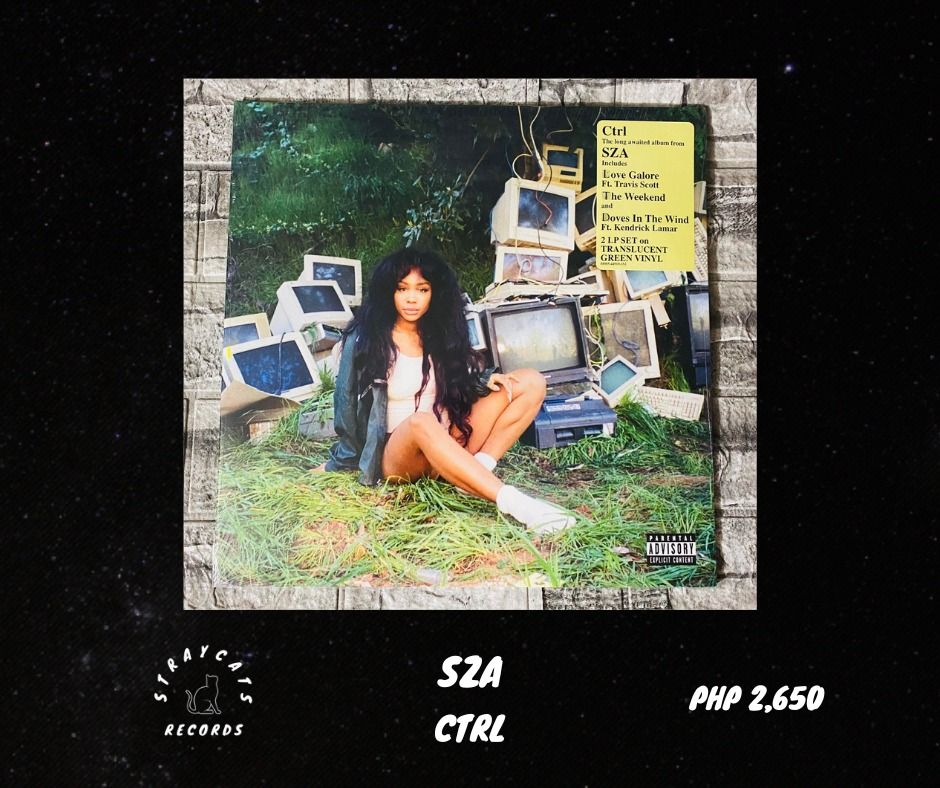 SZA - Ctrl (Limited Edition 2LP Translucent Green Vinyl) on Carousell