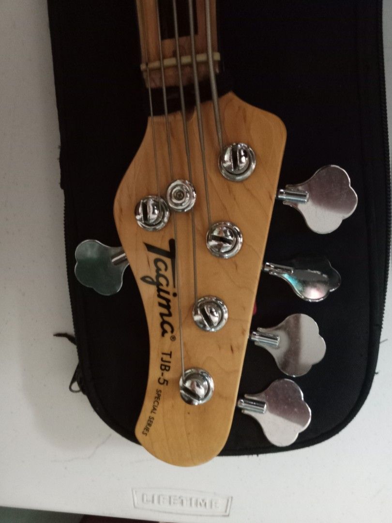 Tagima TJB-5 5string passive pick-ups, Hobbies & Toys, Music & Media ...