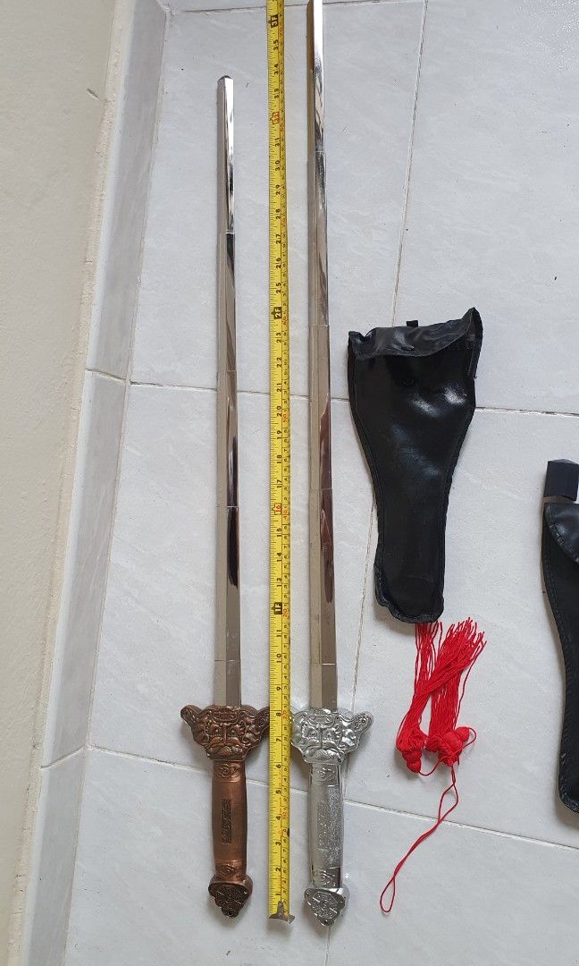 Taiji wushu extendable sword, Sports Equipment, Exercise & Fitness ...