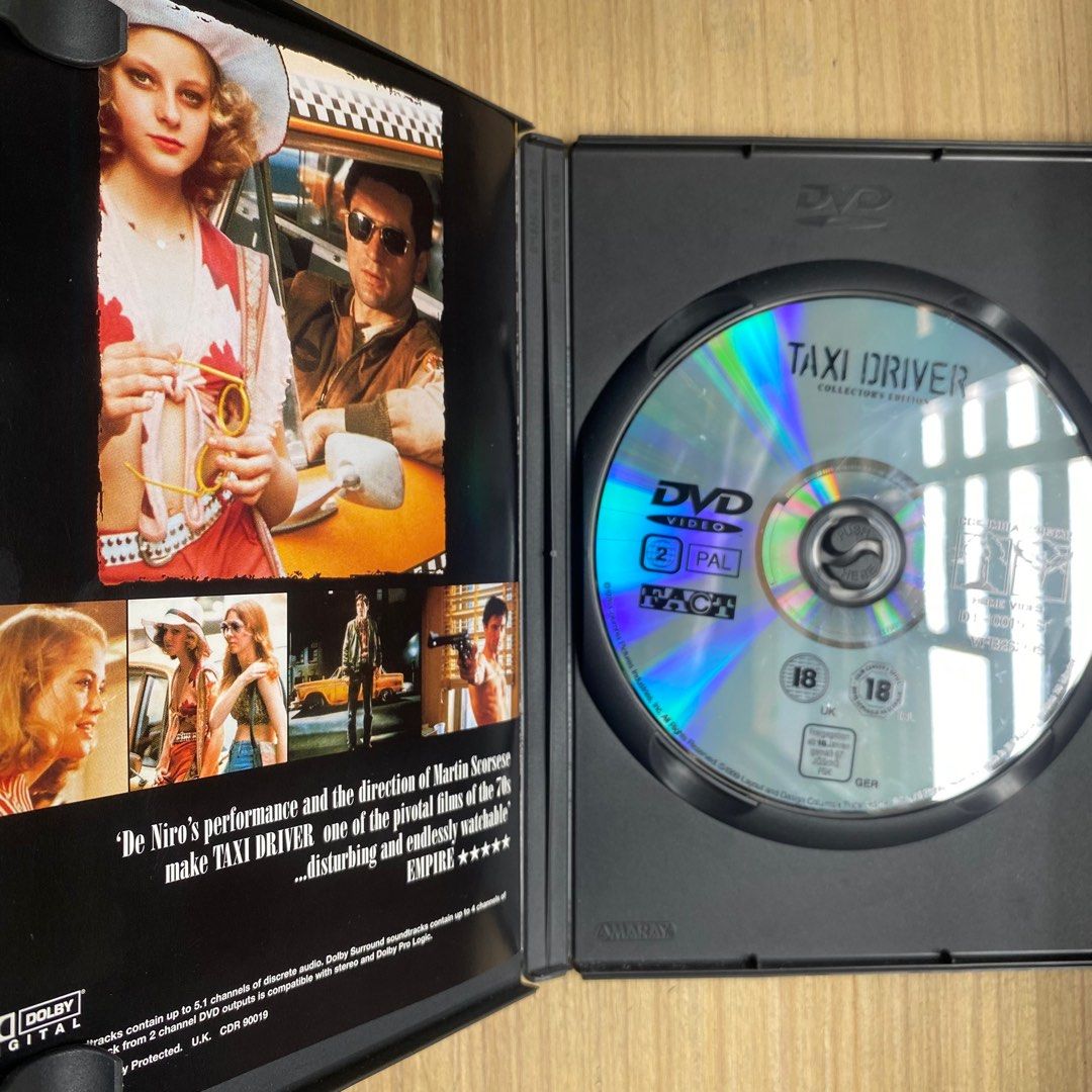 taxi driver original dvd, Hobbies & Toys, Music & Media, CDs & DVDs on Carousell