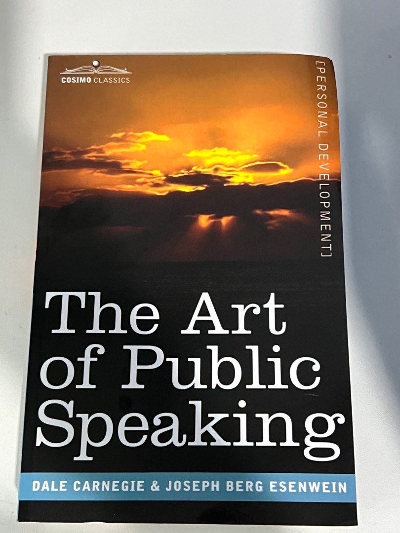 The Art of Public Speaking, Hobbies & Toys, Books & Magazines, Fiction ...