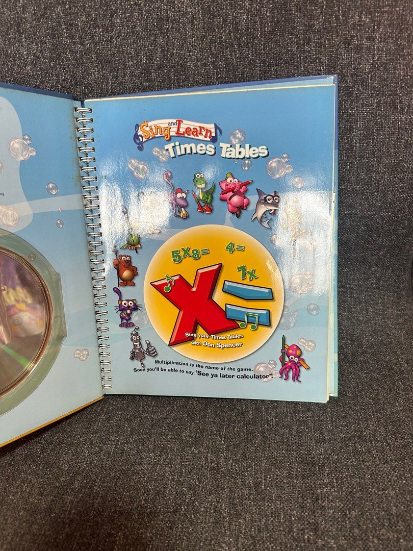 Times Table Book with CD, Hobbies & Toys, Books & Magazines, Children's ...