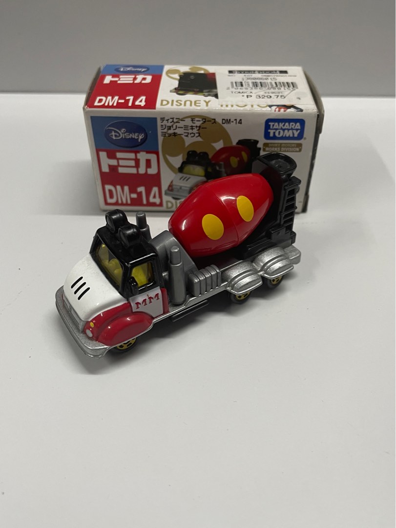 Tomica Disney Motors Jolly Mixer DM 14, Hobbies & Toys, Toys & Games on Carousell