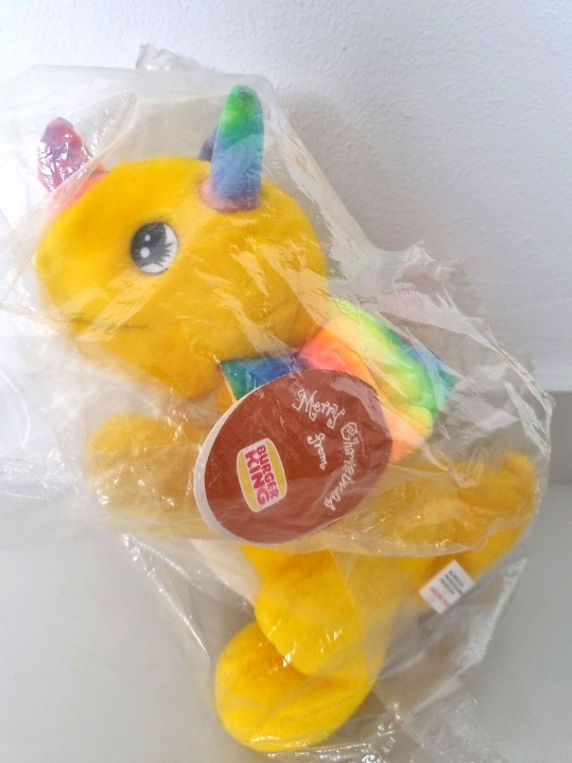 Trixy the Triceratops Burger King Christmas Toy Collectible, Hobbies ...