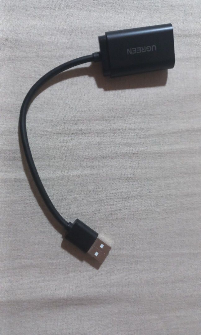 UGREEN Sound Card External 3.5mm Adapter, TV & Home Appliances ...