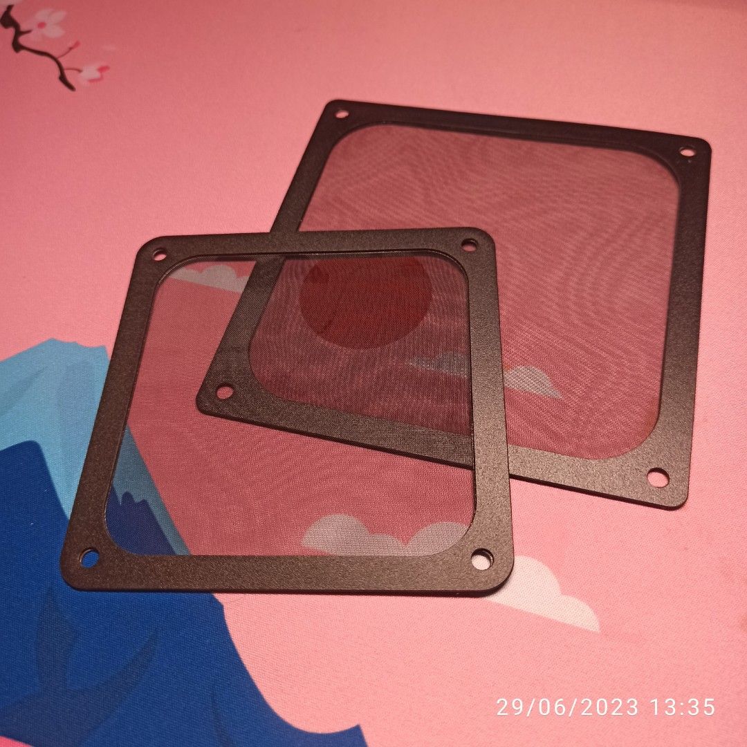 Ultra fine Mesh Magnetic PC Fan Filter 120mm / 140mm, Computers & Tech ...