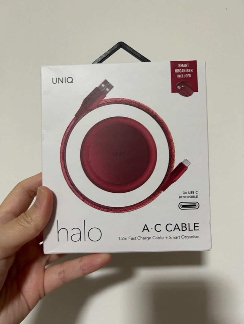 UNIQ Halo USB type C Cable 1.2m Android Phone Charger red colour ...