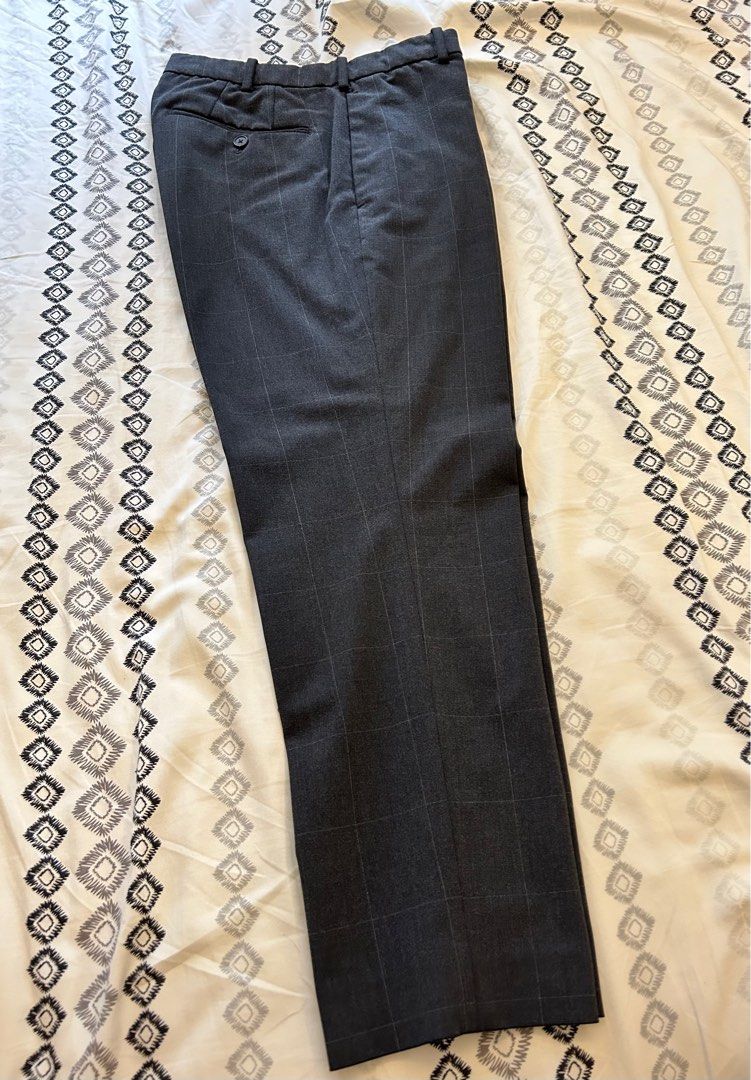 UNIQLO Pants x 2 (Ultra light slacks & Relax slacks), Men's Fashion ...