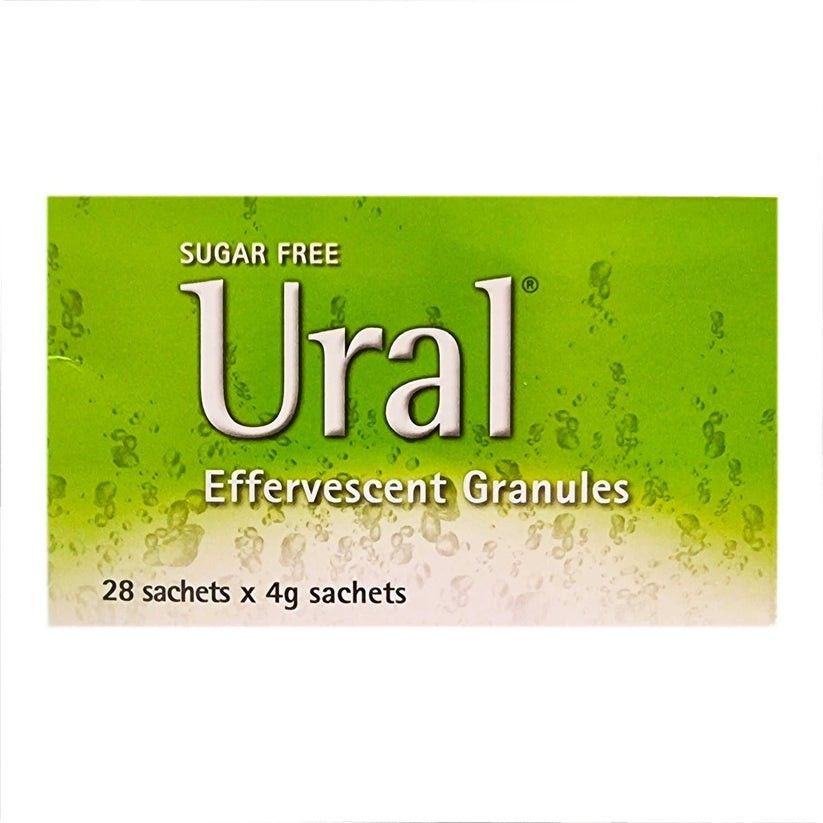 Ural Effervescent Granules 4g - Systemic and Urinary Alkaliniser ...